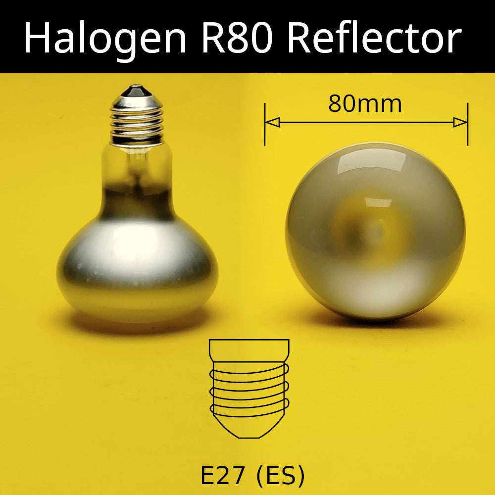 Halogen R80 Reflector – The Lightbulb Man