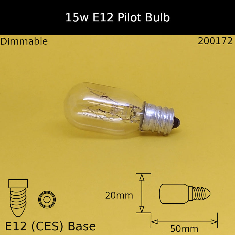 Appliance and Oven Bulbs – The Lightbulb Man