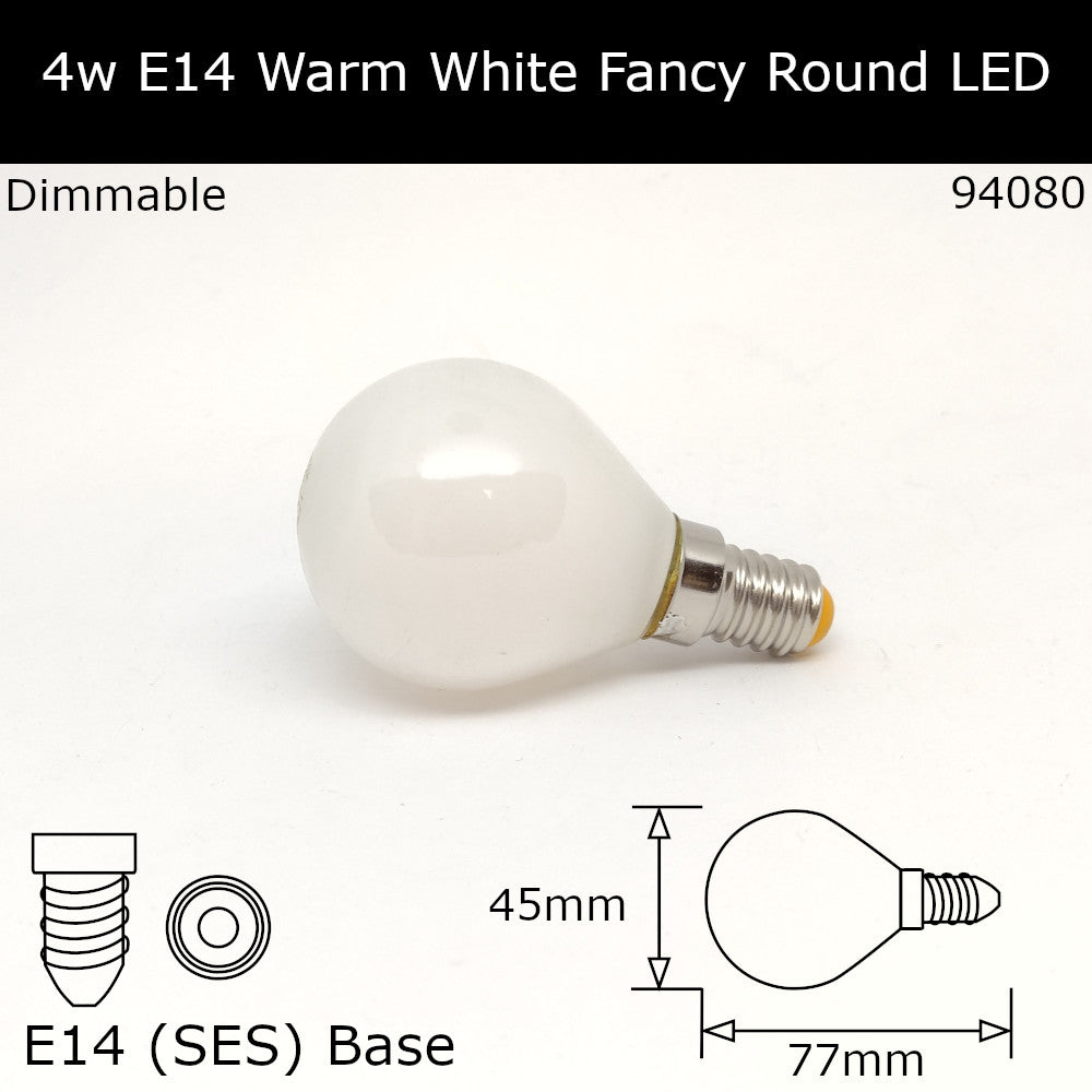 LED Filament Fancy Round – The Lightbulb Man