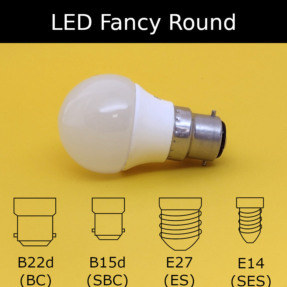 LED Fancy Round – The Lightbulb Man